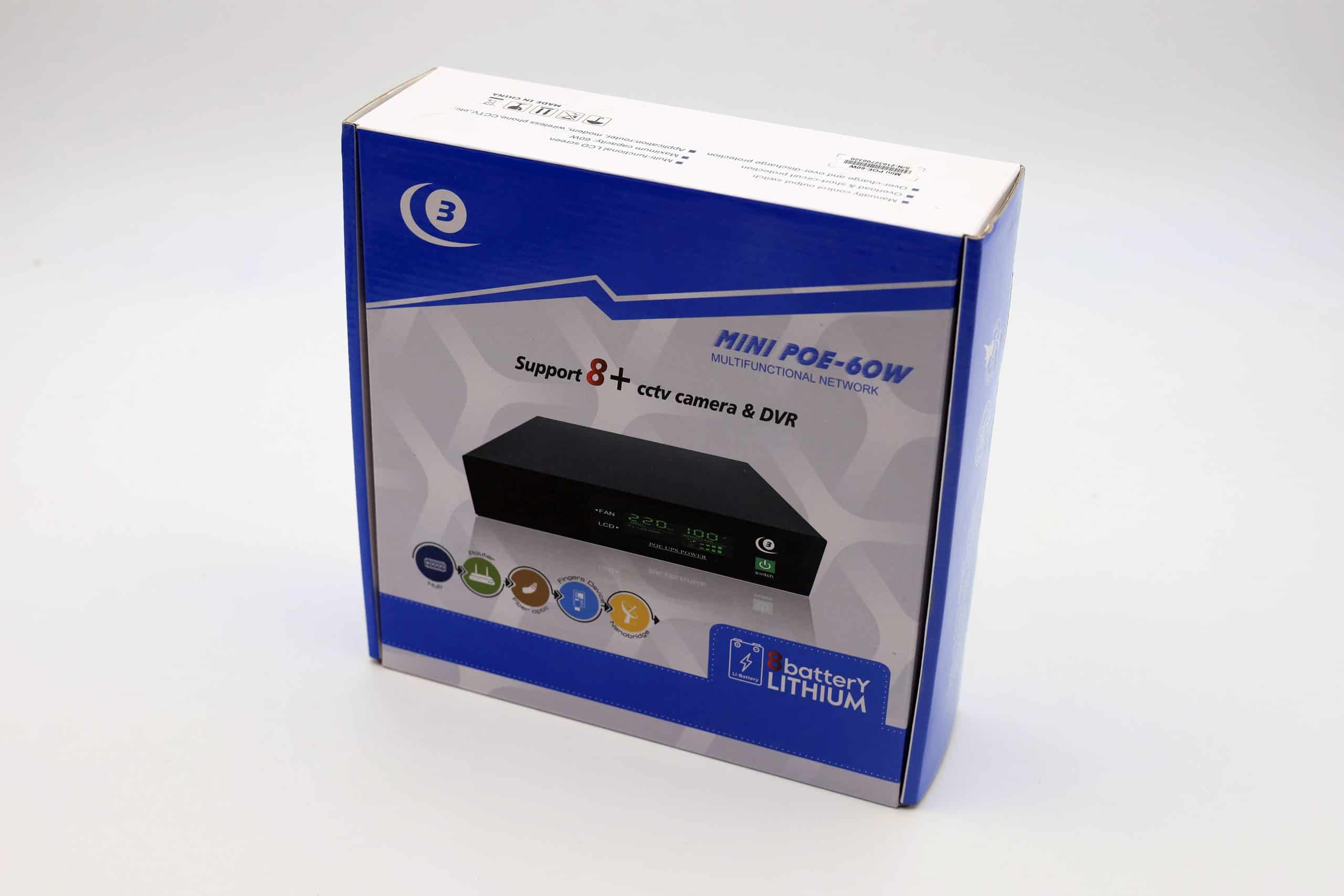 MINI POE-60W Support 8+ccTv camera& dvr